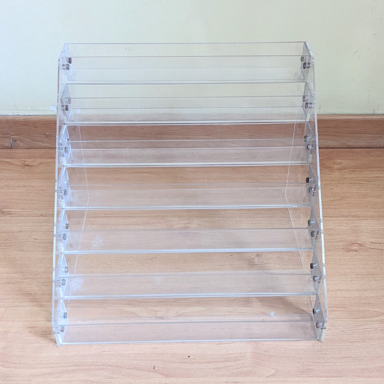 7-tier Transparent Rack, Beauty & Personal Care, Hands & Nails on Carousell