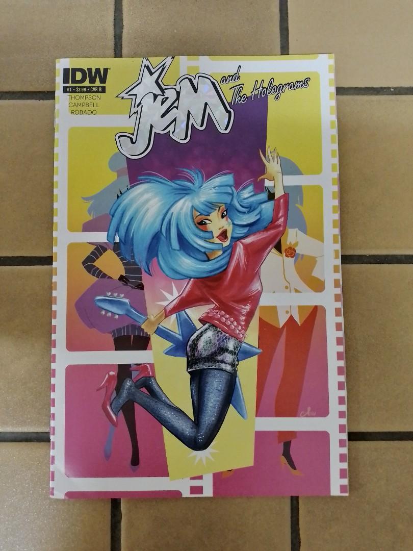 1st app Jem and the Holograms in comic book ! Jem And The Holograms #1 ( Amy Mebberson - Cover ...