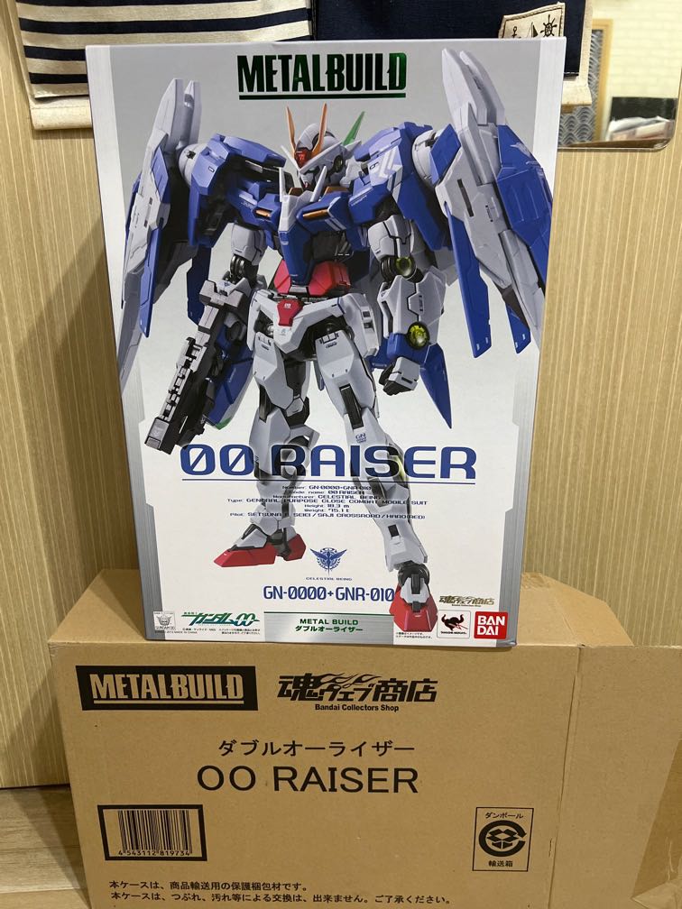 全新連啡盒 METAL BUILD 00 RAISER, 興趣及遊戲, 玩具 & 遊戲類 - Carousell