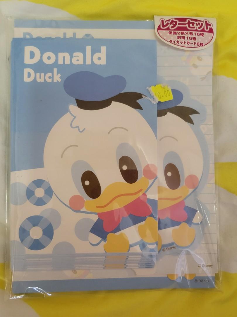 ‼️全新 Sun Star 日本制 唐老鴨 Donald Duck Letter Set‼️, 其他, 其他 - Carousell
