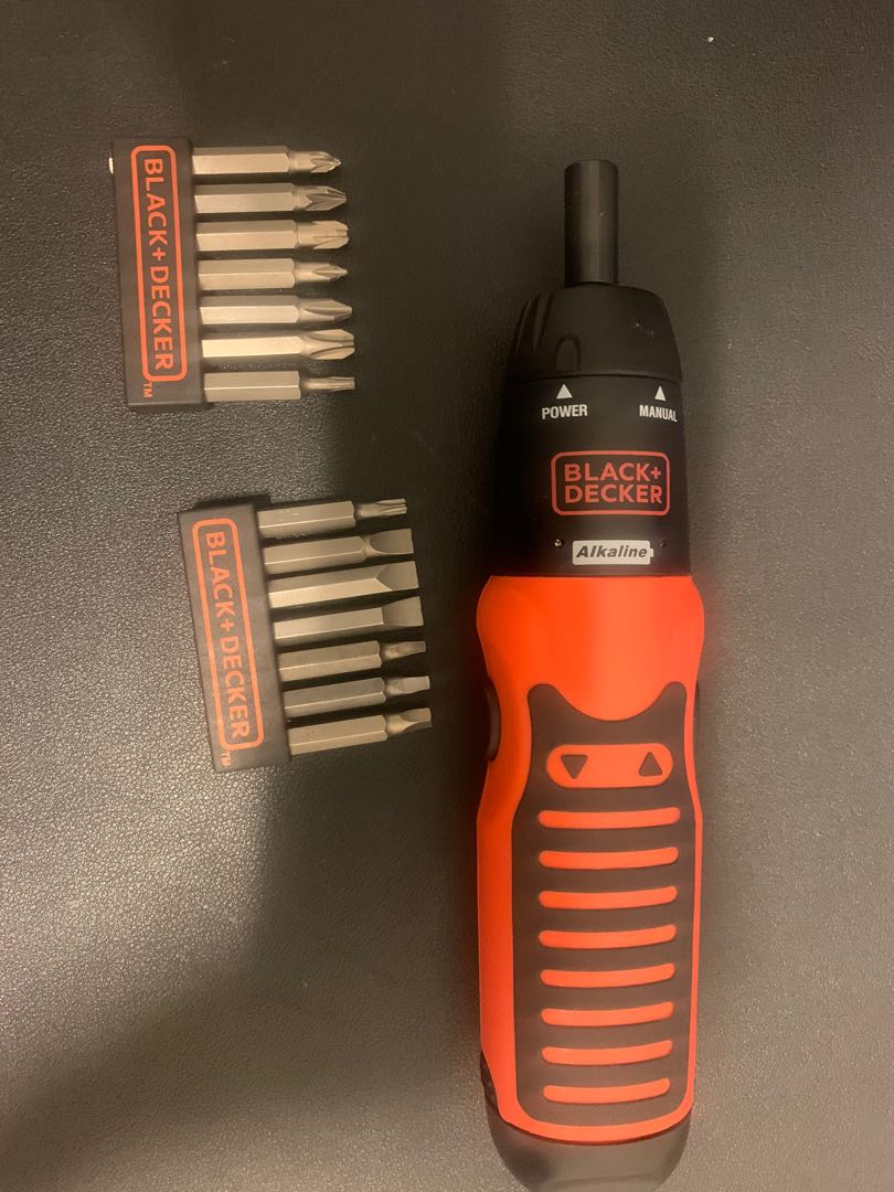 AA power screw driver, Furniture & Home Living, Home Improvement ...