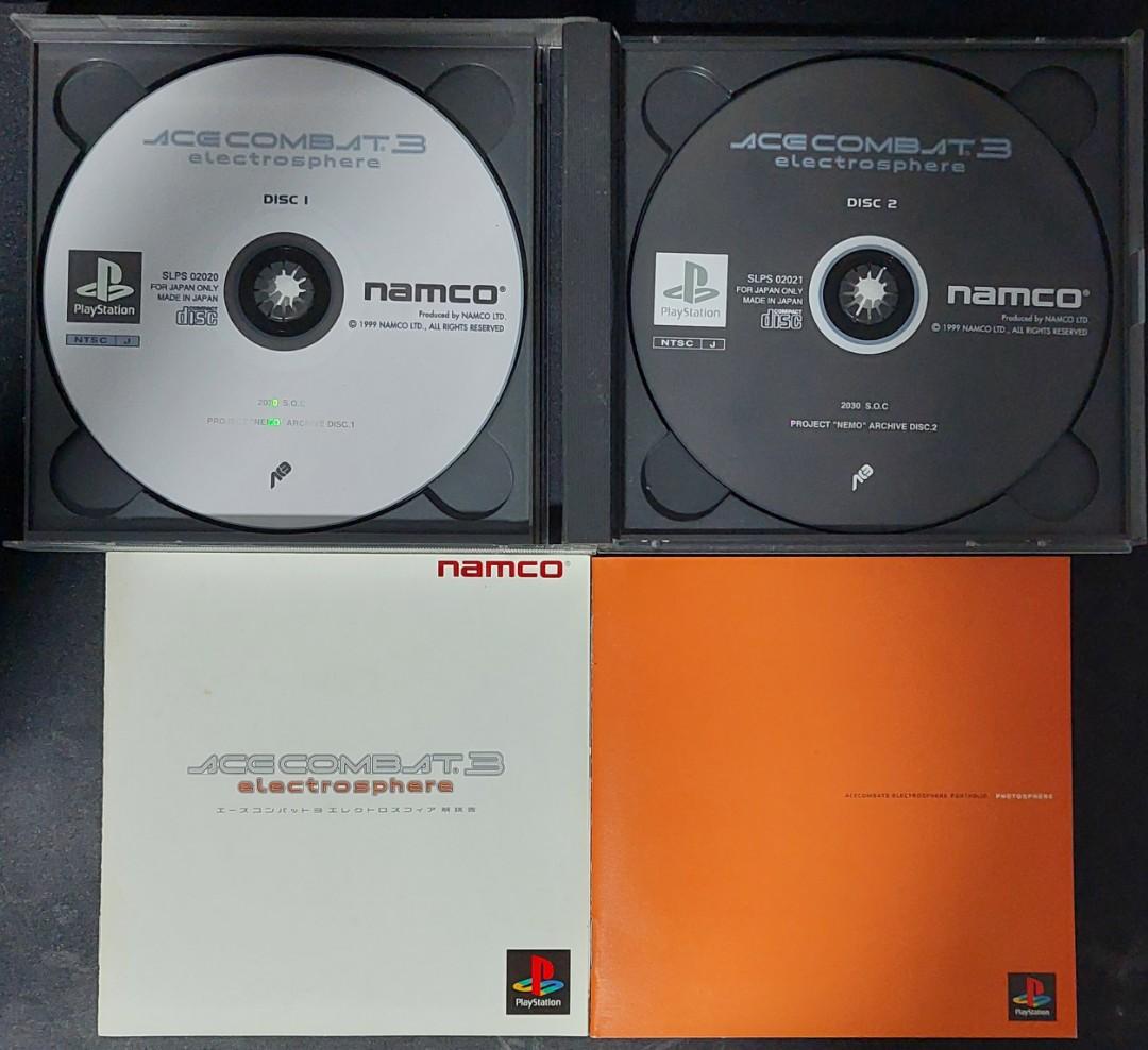 Ace Combat 3: Electrosphere Japan copy (Playstation), Video Gaming ...