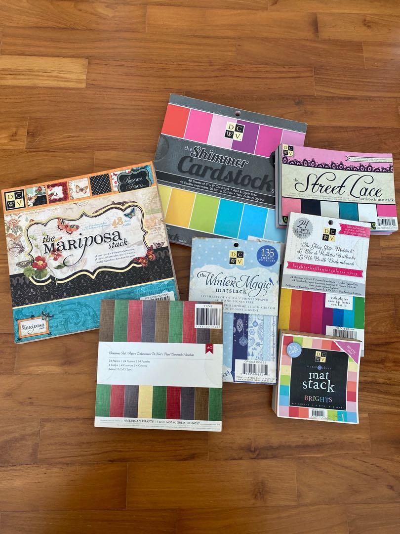 Acid free scrapbook paper, Hobbies & Toys, Stationery & Craft, Craft ...