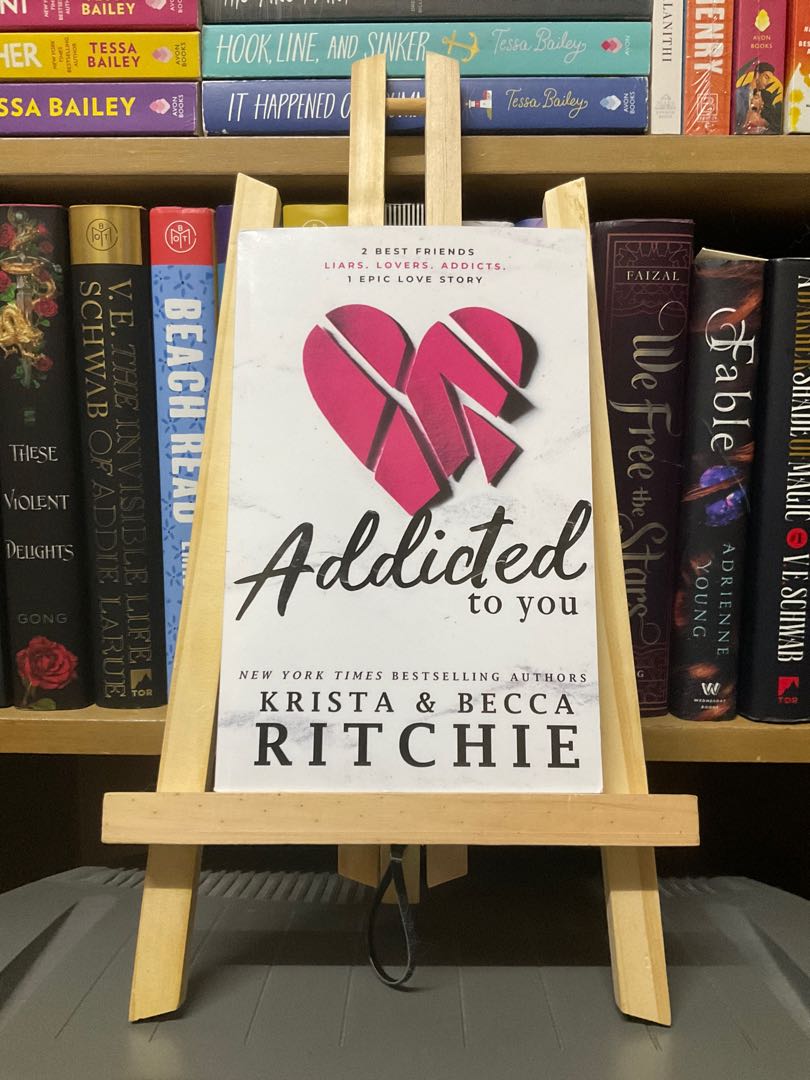 Addicted To You by Krista & Becca Ritchie - Romance Book, Hobbies ...