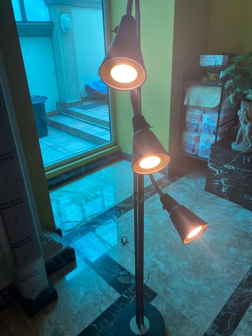 Adjustable Standing Light, Furniture & Home Living, Lighting & Fans ...