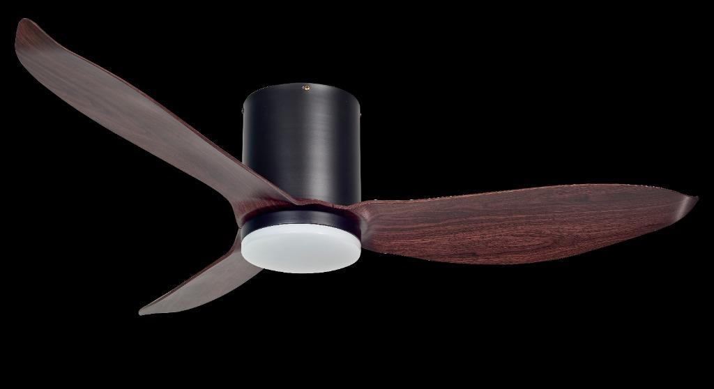 AEROAIR AA335 35/46/52 Inch Frappe / Latte DC Motor Ceiling Fan With 3 ...