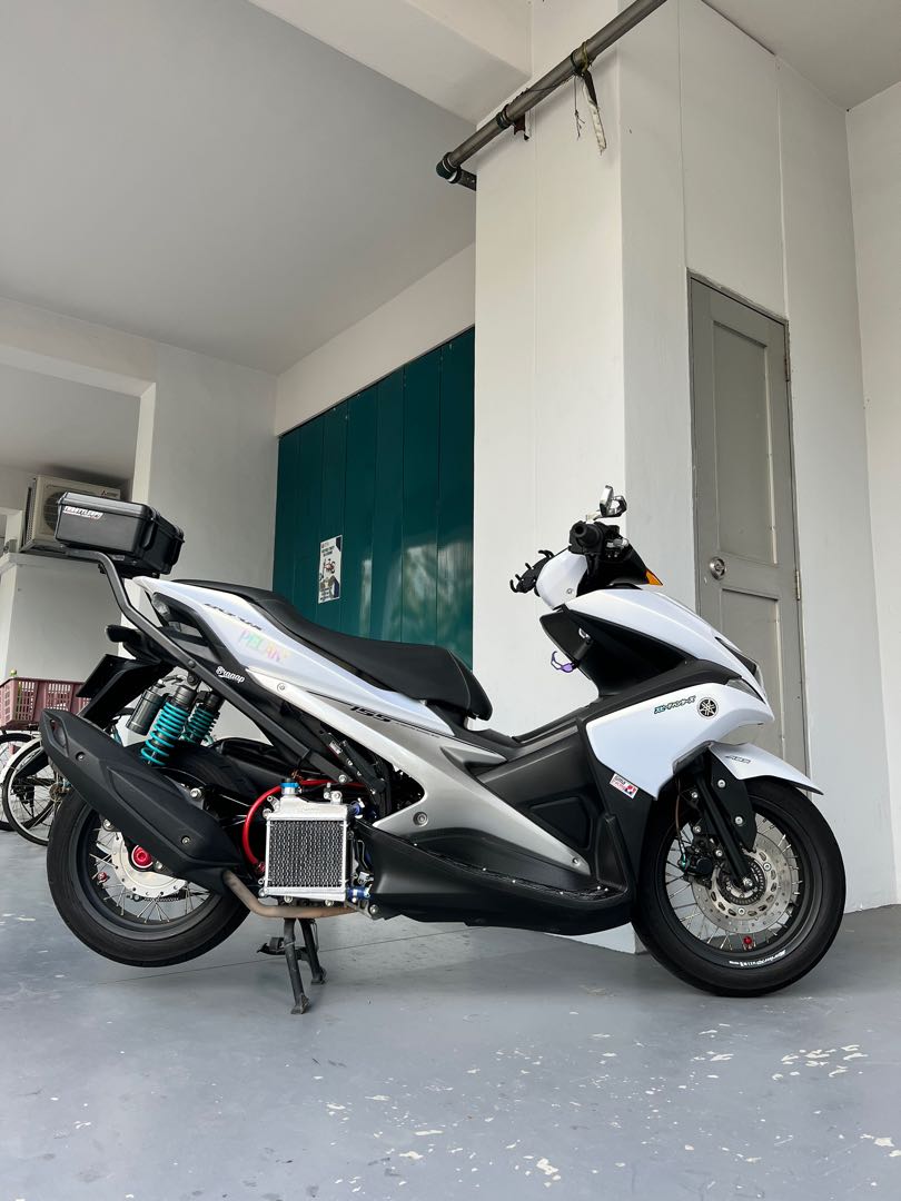 AEROX NVX SPOKE WHEELS RIM, Motorcycles, Motorcycle Accessories on ...