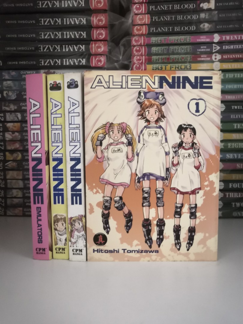 Alien Nine complete set (1-3 + Alien Nine Emulators), Hobbies & Toys ...