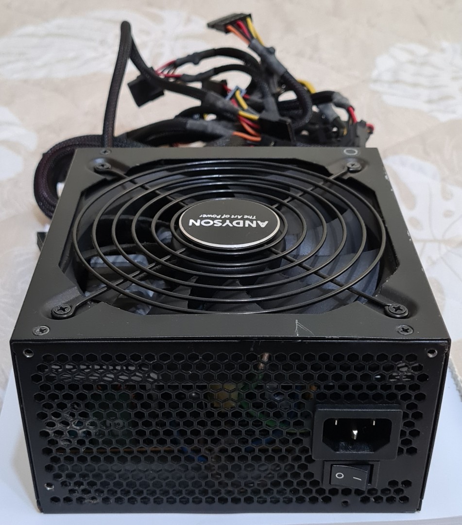 Andyson F650 Power Supply Unit 650W PSU, Computers & Tech, Desktops on ...