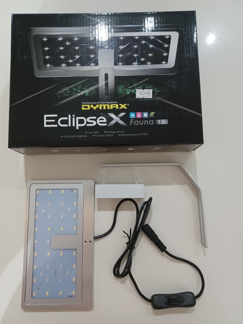 Aquarium Light Dymax Eclipse X, Pet Supplies, Homes & Other Pet Accessories on Carousell