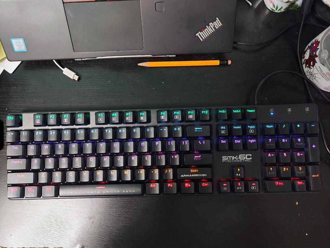 Armaggeddon smk-6C keyboard, Computers & Tech, Parts & Accessories ...
