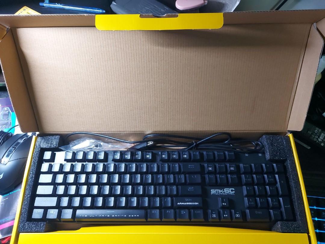 Armaggeddon smk-6C keyboard, Computers & Tech, Parts & Accessories ...