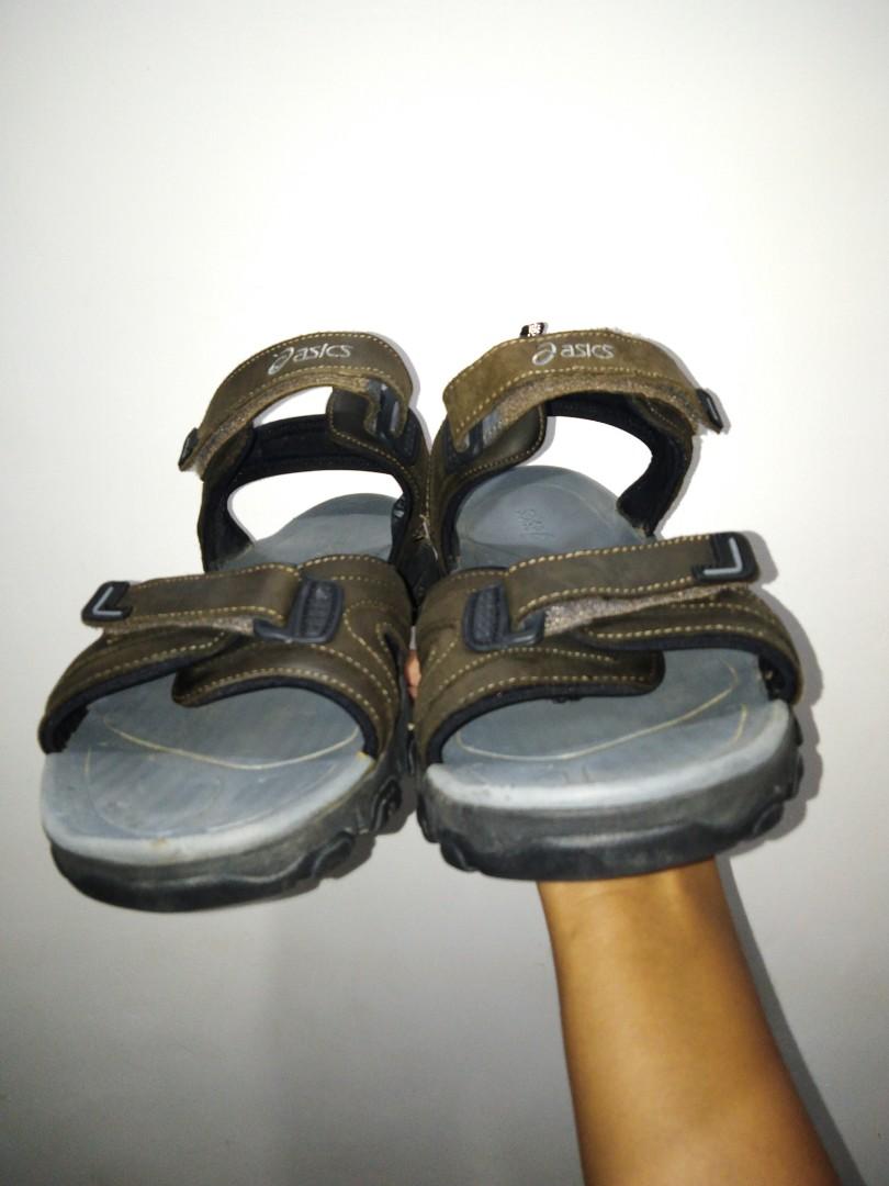 Asics gel-sportswalk leather sandals, Men's Fashion, Footwear, Slippers ...