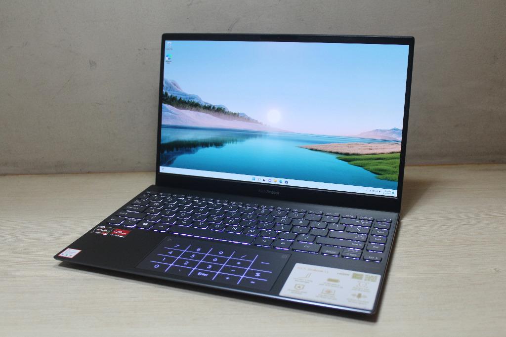 Asus Zenbook 13 UX325UA Ryzen 7 5700u 8gb ssd 512gb Backlit, Computers ...