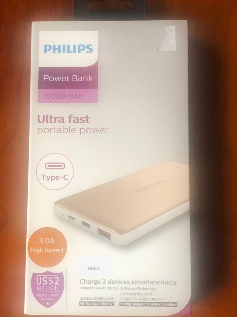 Authentic Philip Power bank - 10000 mah, Mobile Phones & Gadgets ...