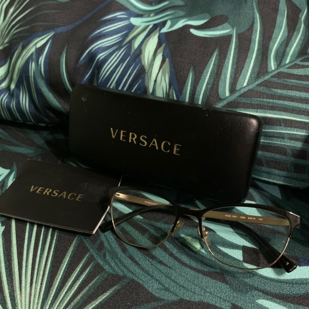 Authentic Versace eyeglasses model 1251 bifocal lens, Women's Fashion ...