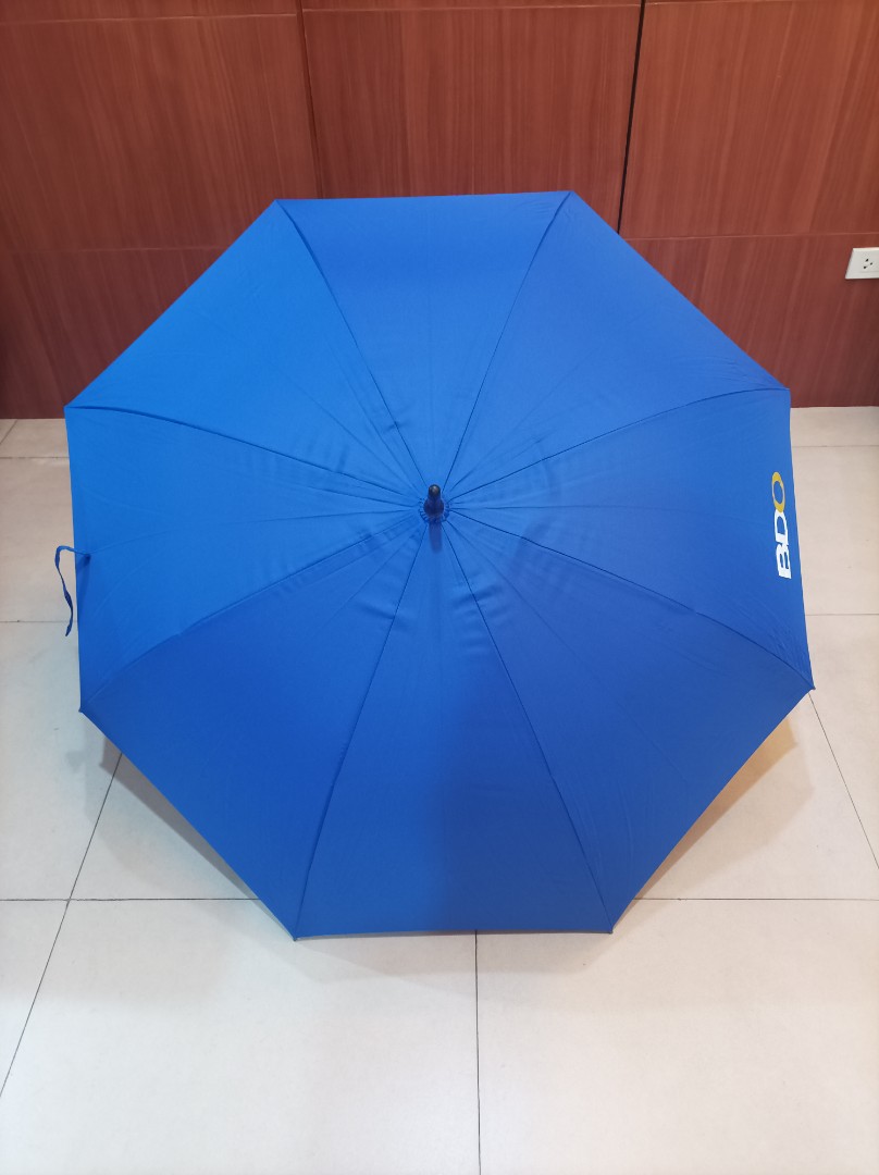 BDO golf umbrella, Hobbies & Toys, Travel, Umbrellas on Carousell
