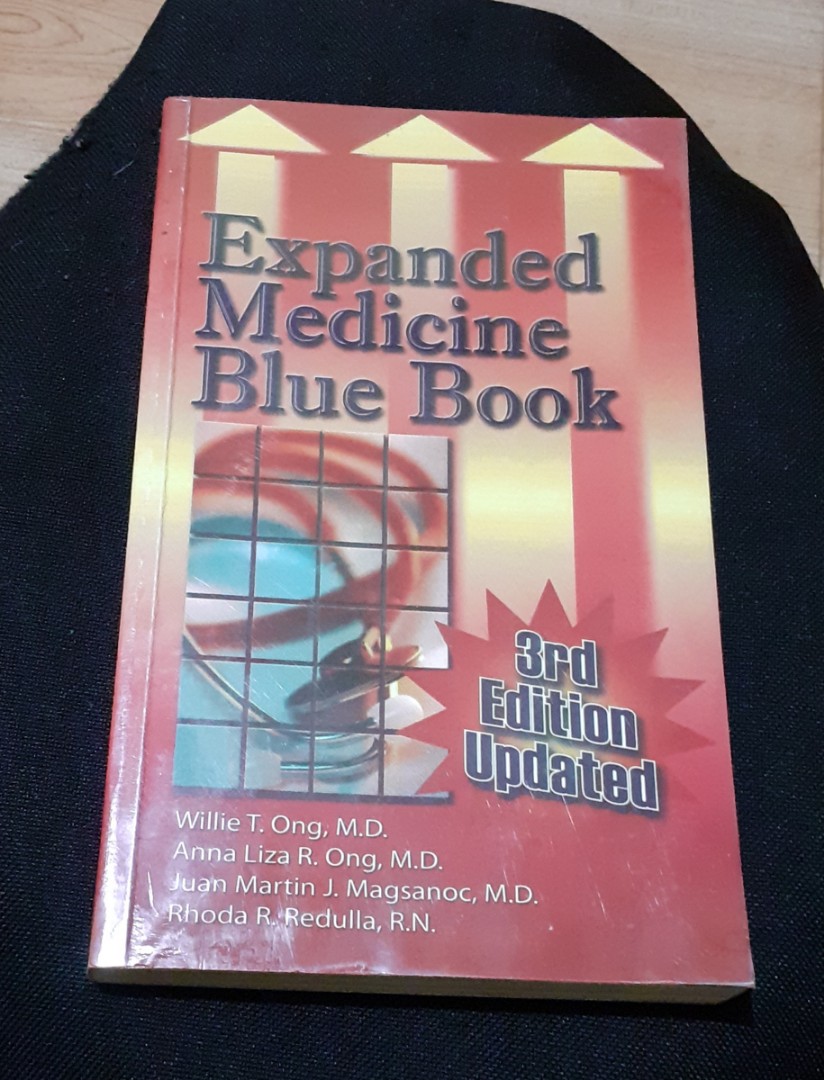 Expanded Medicine Blue Book 3rd Edition Updated, Hobbies & Toys, Books ...
