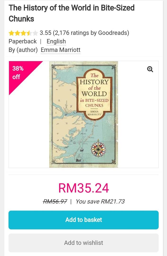 The History Of The World In Bite Sized Chunks By Emma