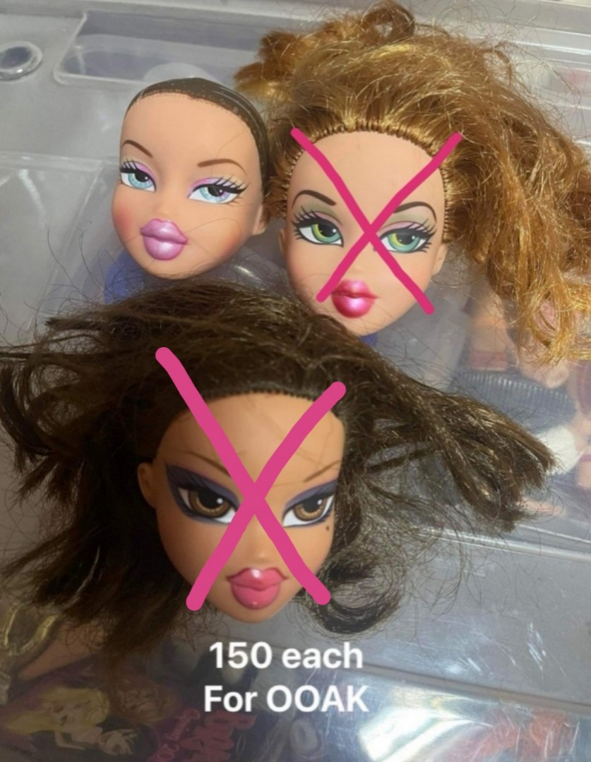 Bratz Heads (for OOAK), Hobbies & Toys, Toys & Games on Carousell