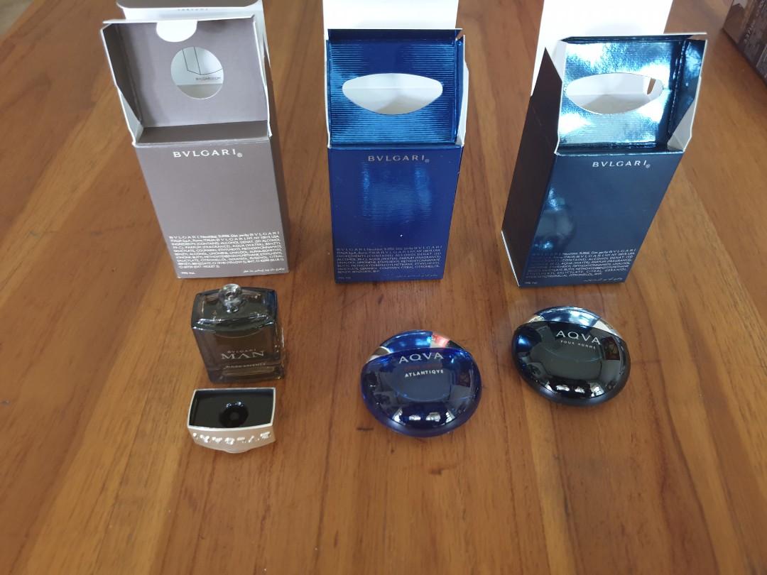 BVLGARI 5ml gift vials, Beauty & Personal Care, Fragrance & Deodorants on Carousell