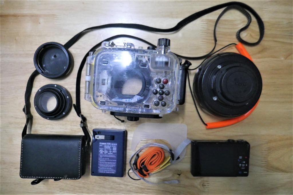 CANON POWERSHOT S110 UNDERWATER CAMERA SET-UP WITH INON WIDE AND MACRO ...