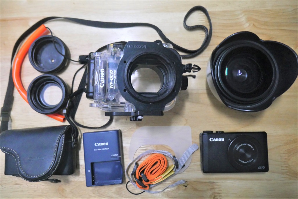 CANON POWERSHOT S110 UNDERWATER CAMERA SET-UP WITH INON WIDE AND MACRO ...