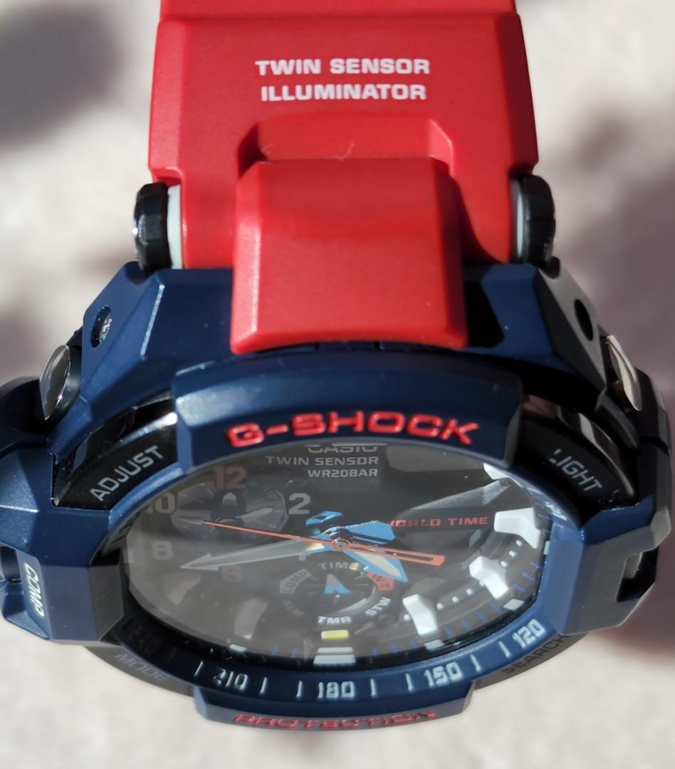 Casio G Shock Air Gravitymaster GA-1100-2A GA1100 Optimus Prime ...