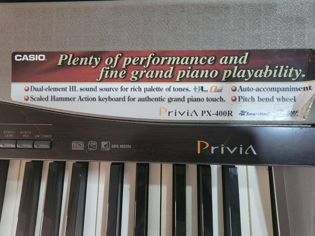 Casio Privia PX-400R, Hobbies & Toys, Music & Media, Musical ...