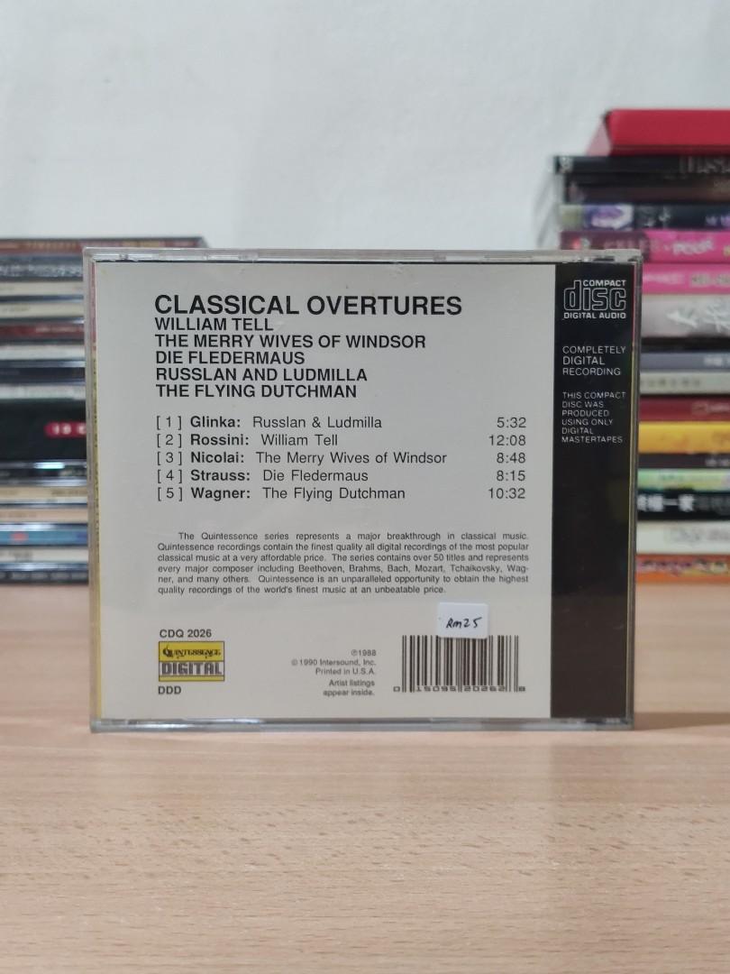 (CD) Classical Overtures, Hobbies & Toys, Music & Media, CDs & DVDs on ...