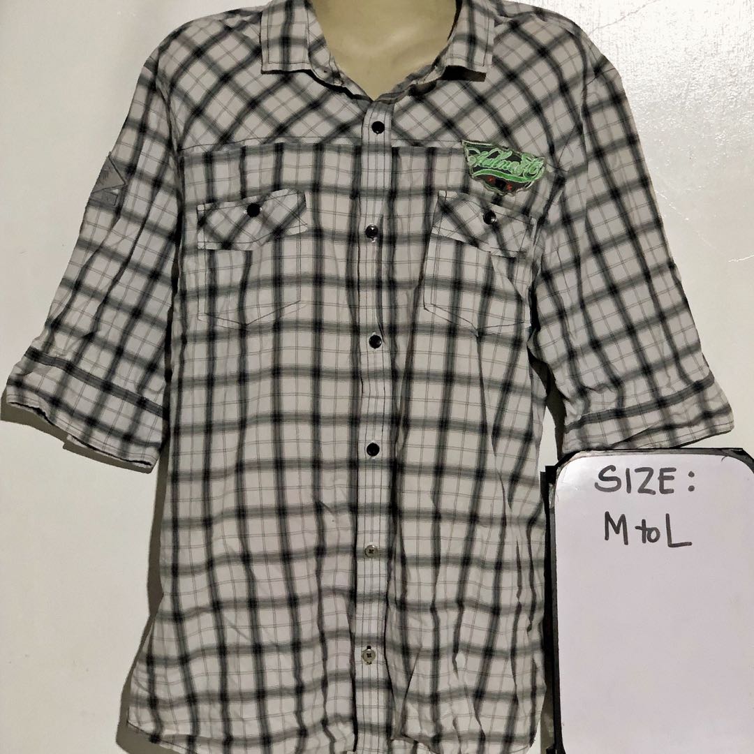 Checkered Polo, Men's Fashion, Tops & Sets, Tshirts & Polo Shirts on ...