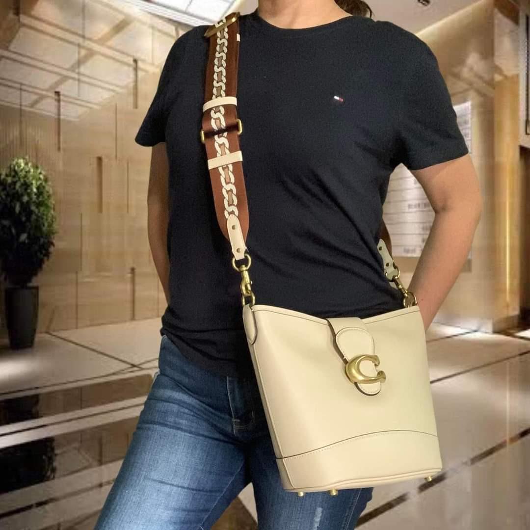 Coach Tali Bucket Bag in Chalk, Women's Fashion, Bags & Wallets, Cross ...