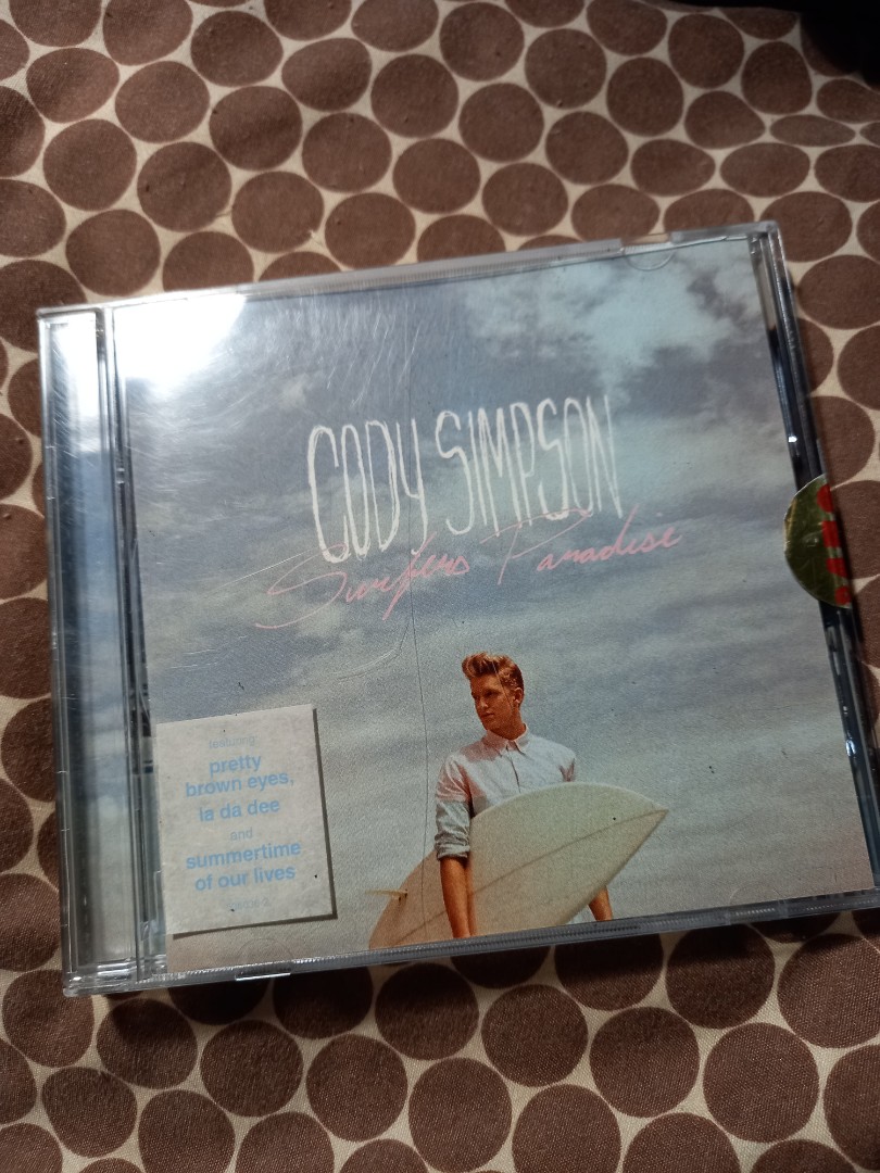 Cody Simpson Surfer's Paradise CD Album, Hobbies & Toys, Music & Media ...