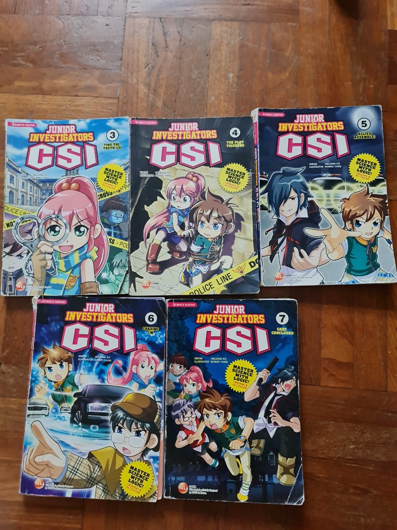 CSI junior investigators comics, Hobbies & Toys, Books & Magazines ...