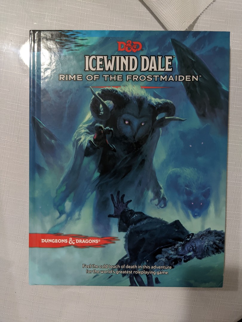 D&D Icewind Dale, Hobbies & Toys, Books & Magazines, Comics & Manga on ...