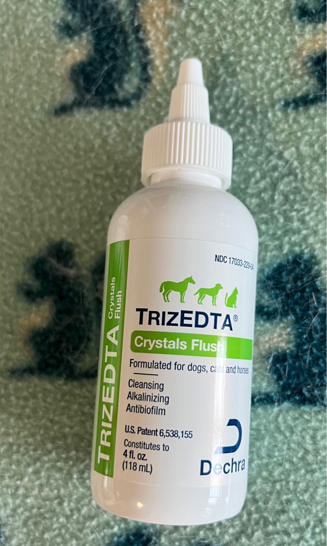 Dechra TrizEDTA Crystals Flush for Dogs & Cats 4 fl. Oz., 寵物用品, 寵物衣服 ...