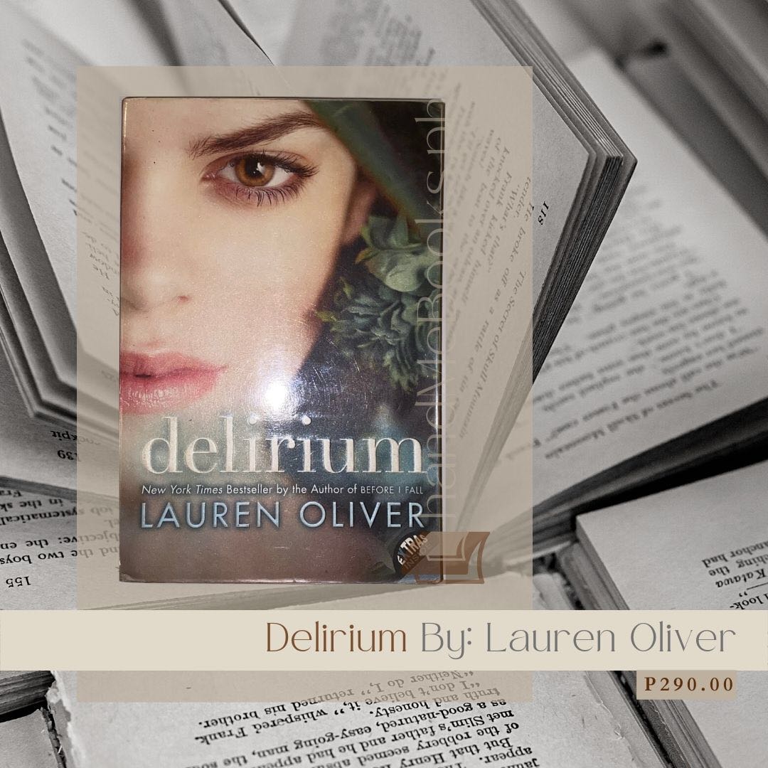 Delirium by Lauren Oliver, Hobbies & Toys, Books & Magazines, Fiction ...