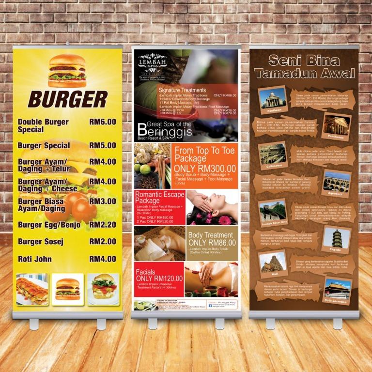 Design Service | BANNER, BANTING, BACKDROP, Services, Others on Carousell
