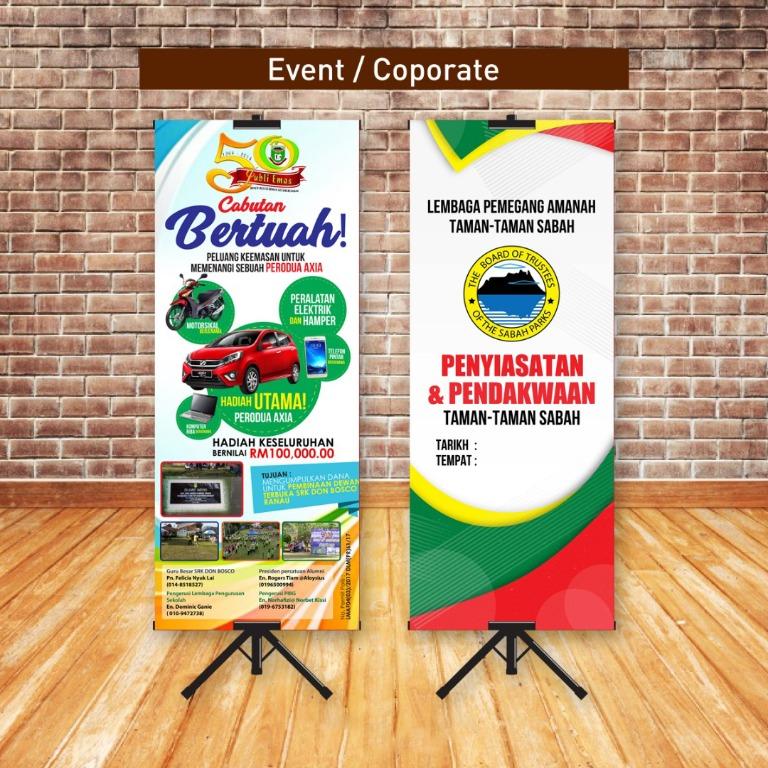 Design Service | BANNER, BANTING, BACKDROP, Services, Others on Carousell