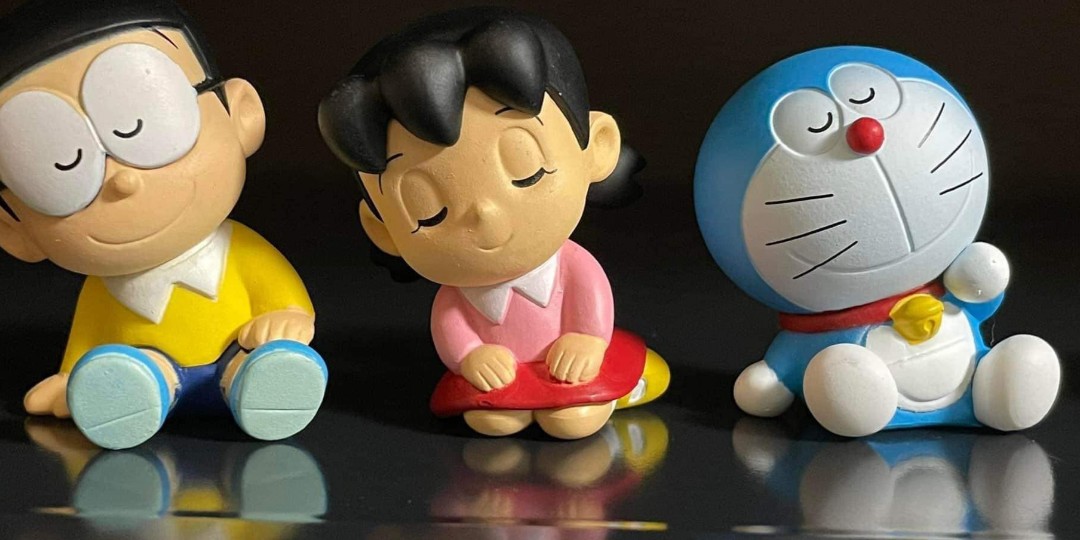 Doraemon Sleeping Katazun Figure (loose) set, Hobbies & Toys, Toys ...