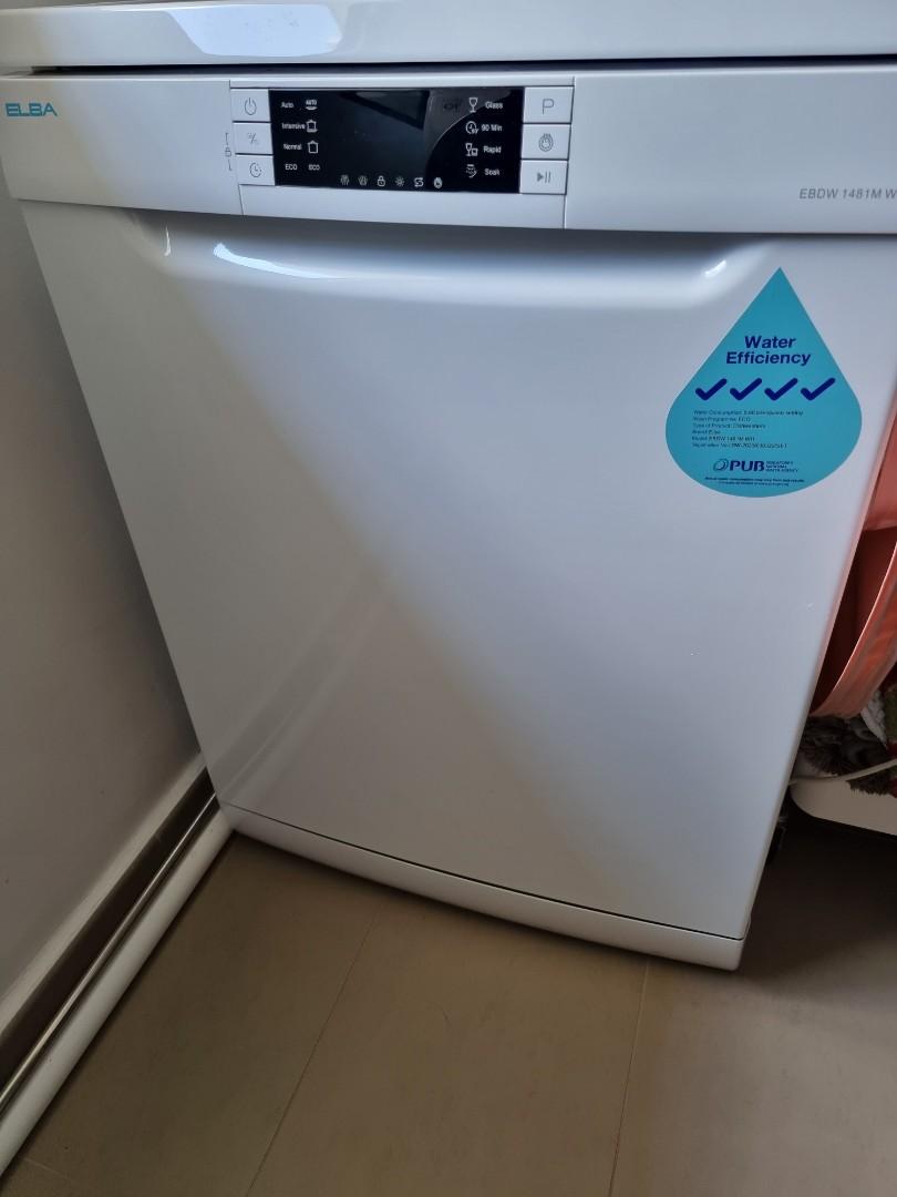 ELBA EBDW 1481M Freestanding Dishwasher 14 Place Setting, TV & Home ...