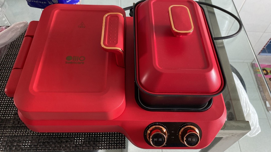 Electric breakfast device, that can toast bread, cook noodles n hot ...