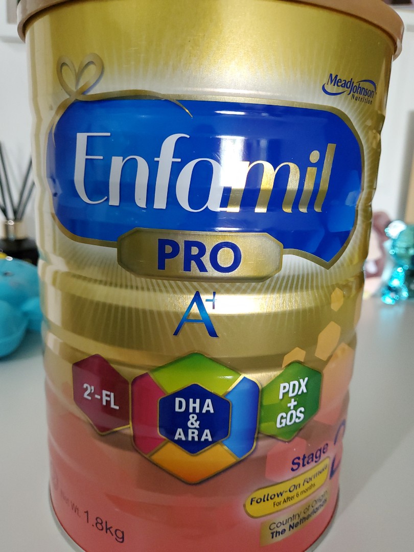 (1.8kg)ENFAMIL PRO A+ STAGE 2, Babies & Kids, Nursing & Feeding ...