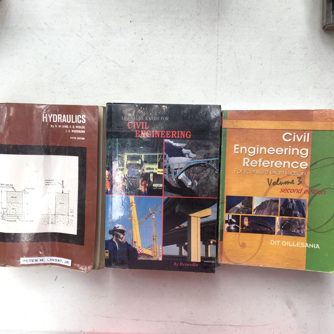 CIVIL ENGINEERING BOOKS SET 1 (SOLD AS SET), Hobbies & Toys, Books ...