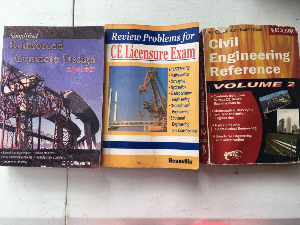 CIVIL ENGINEERING BOOKS SET 3 (SOLD AS SET), Hobbies & Toys, Books ...