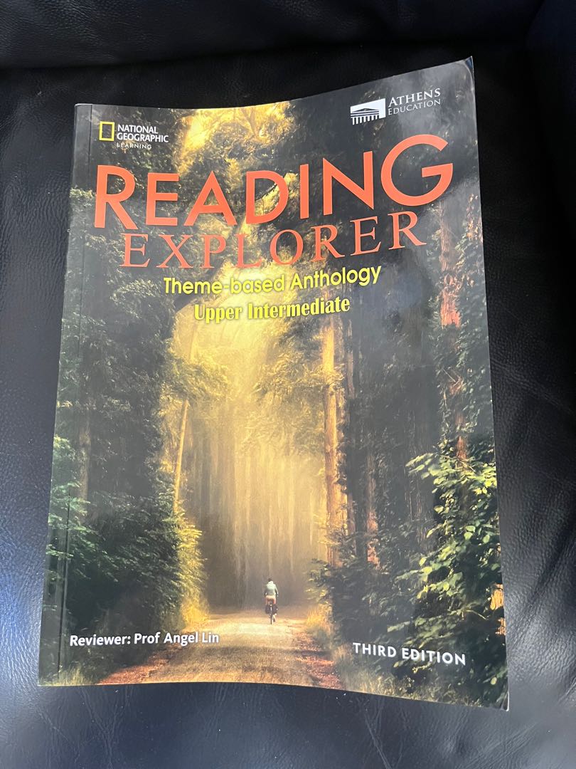 english textbook- reading explorer themed based anthology - upper ...