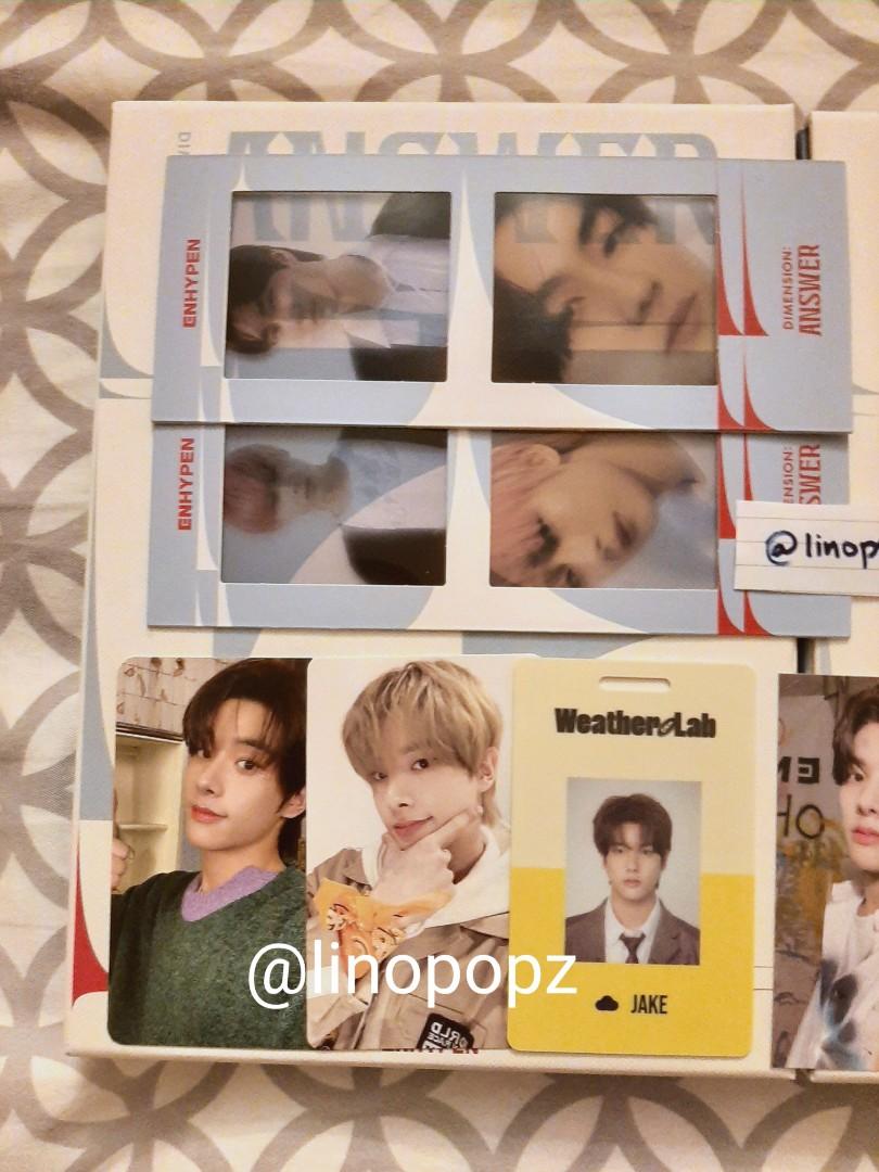 ENHYPEN MERCH SET (jake jungwon sunghoon sunoo heeseung heelocos ni-ki ...