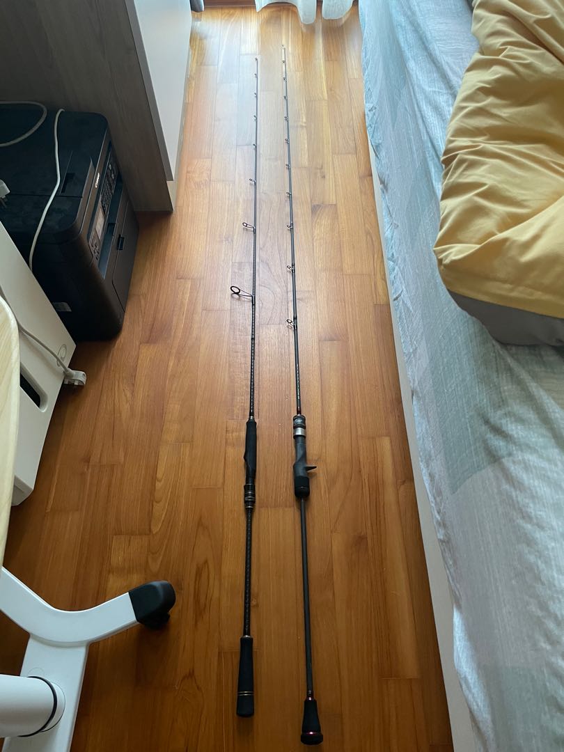 Expert graphite spinning and Xzoga overhead rods, Sports Equipment ...