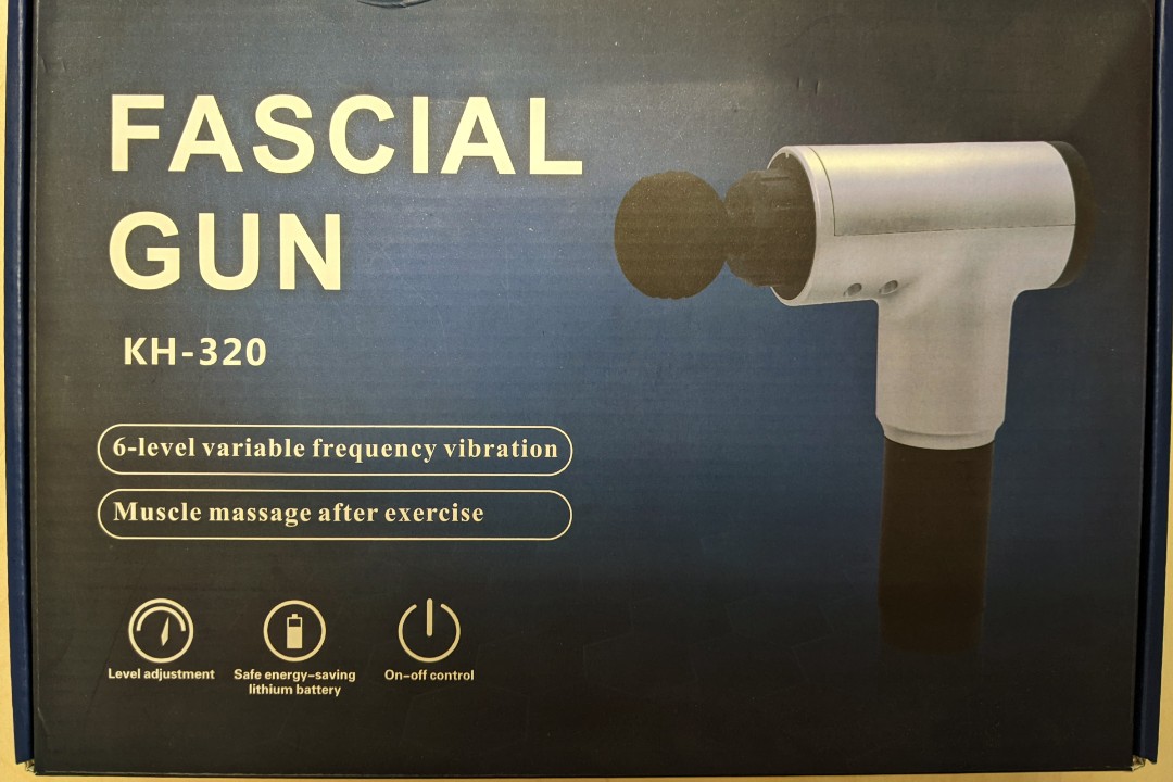 Fascial Gun KH-320, 健康及營養食用品, 按摩紓緩用品 - Carousell