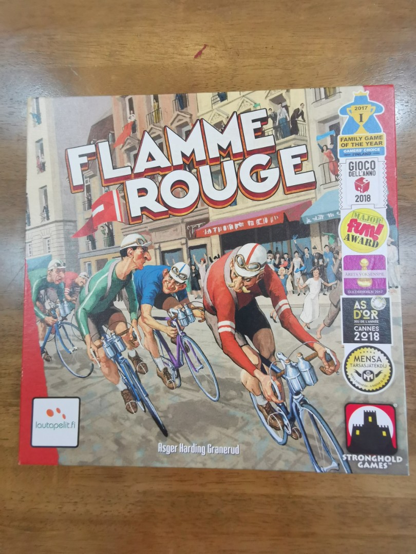 Flamme Rouge cycling board game, Hobbies & Toys, Toys & Games on Carousell